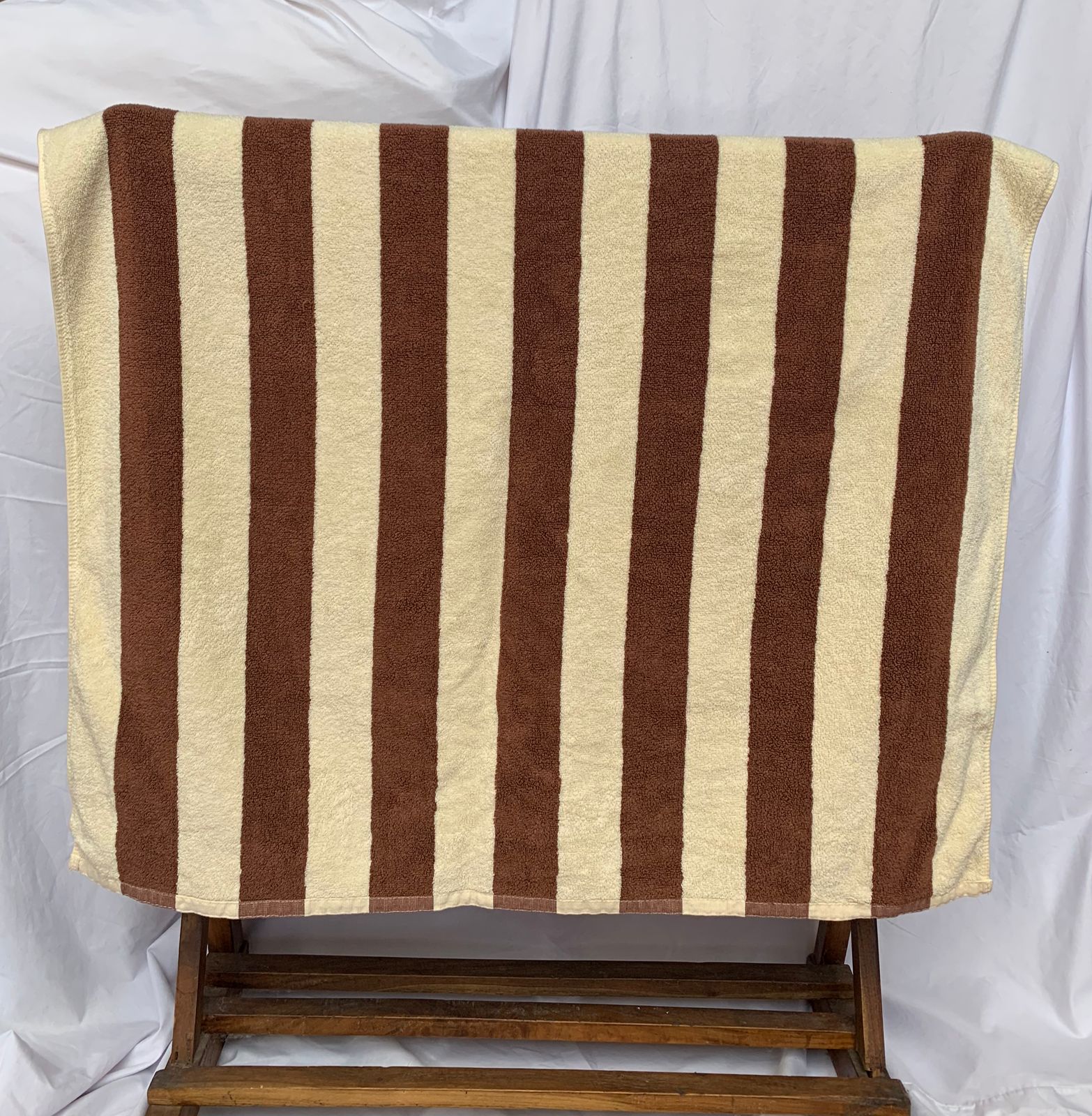 Handuk (summer towel) Brown Yellow - Bisa Sewa Bali